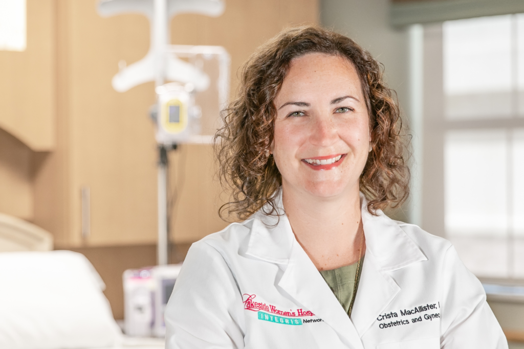 Crista (Thomas) MacAllister, MD | Lakeside Doctors Gynecology & Obstetrics